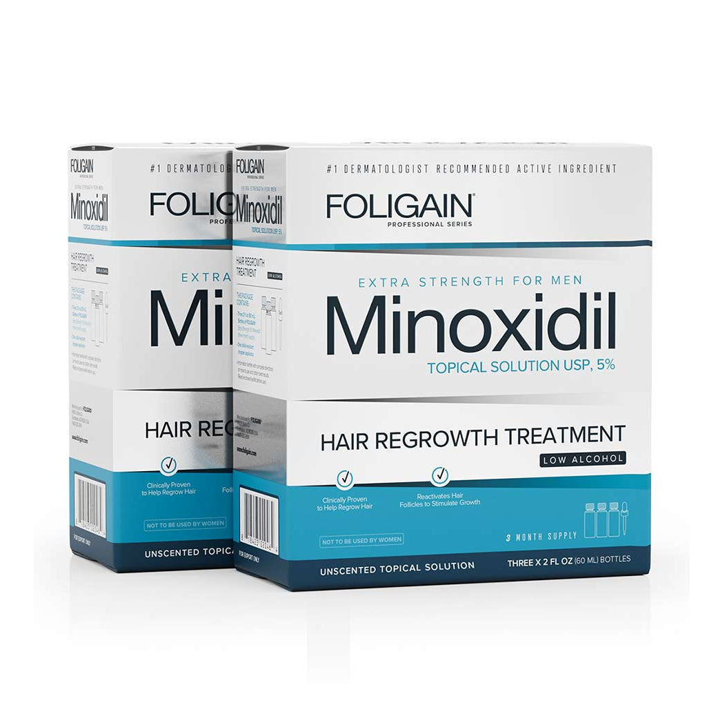 FOLIGAIN Europe - Minoxidil and Trioxidil for Hair Loss