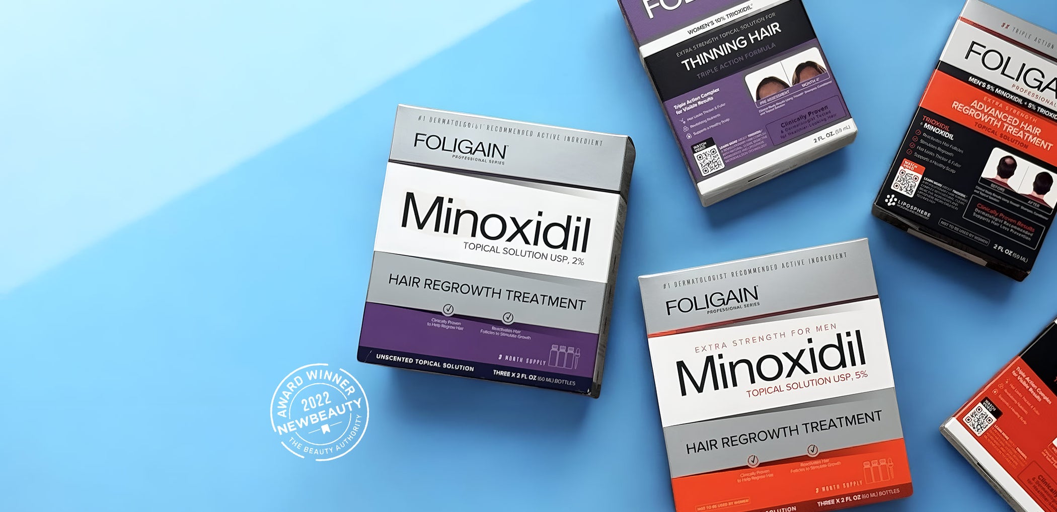 FOLIGAIN Europe - Minoxidil and Trioxidil for Hair Loss